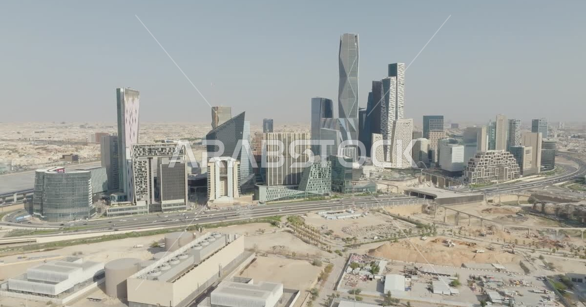 Famous tourist places in the capital, drone photography of the King ...