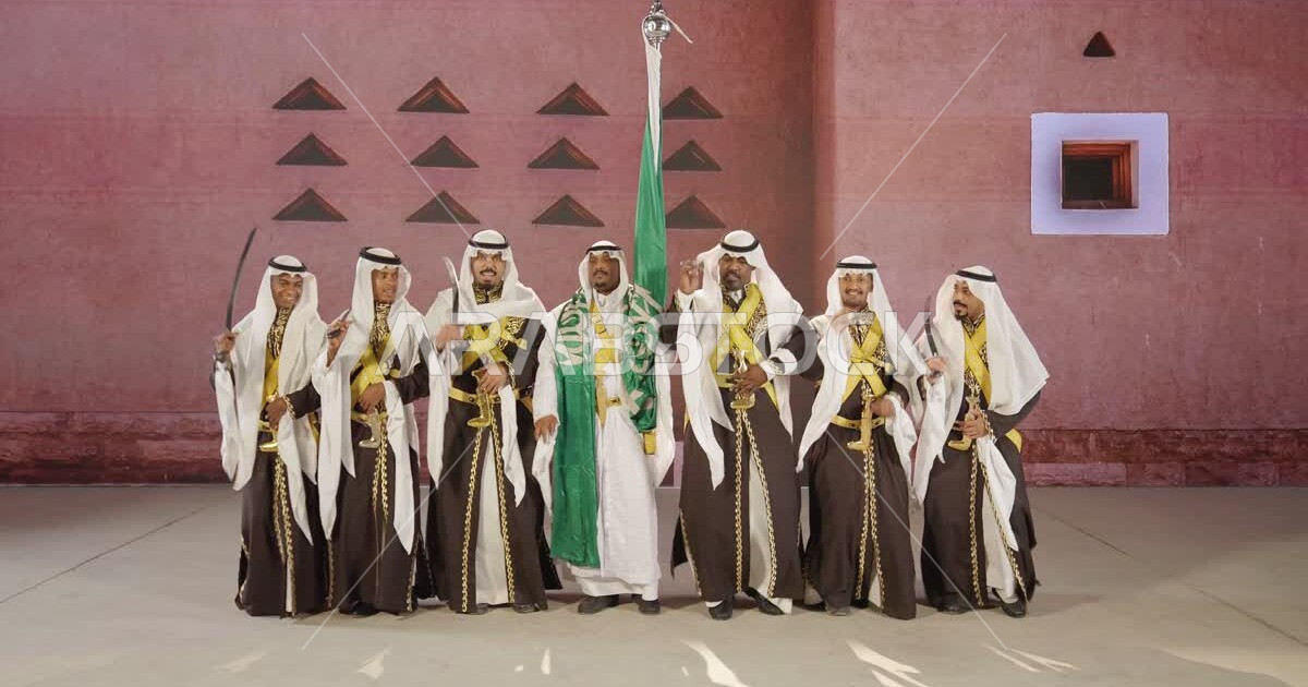 Commemoration of the Saudi National Day on September 23, celebration of ...