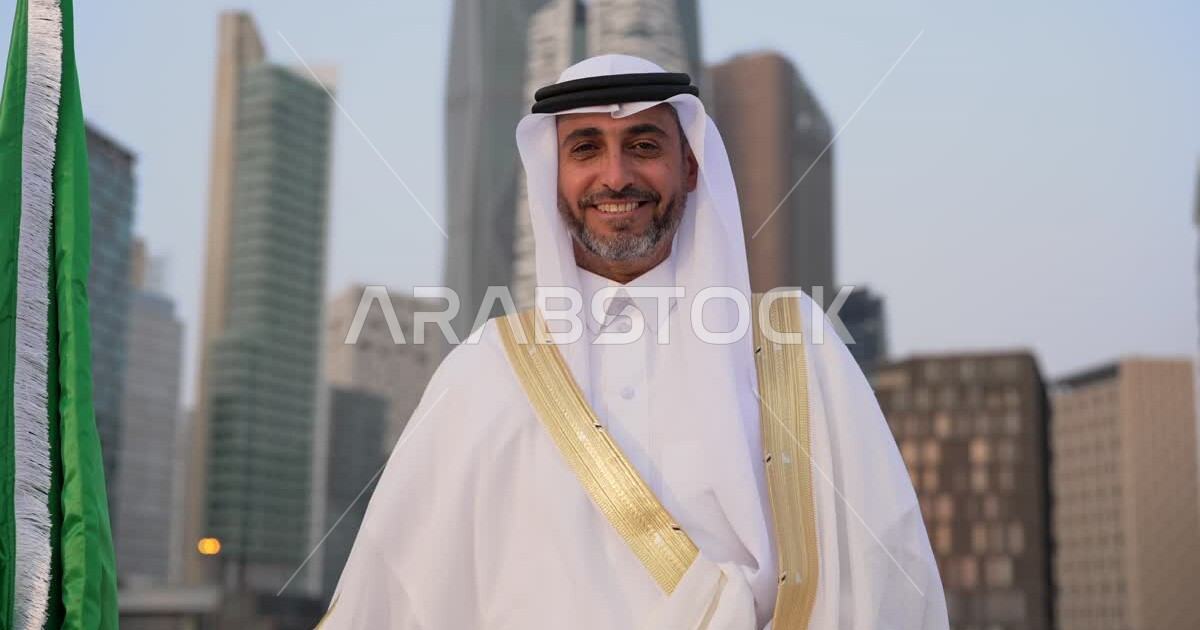 Standing with confidence and pride and looking at the camera ...