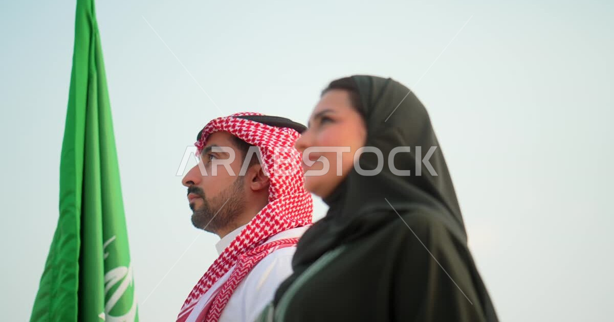 Standing with pride and pride in the homeland, preserving the Saudi ...