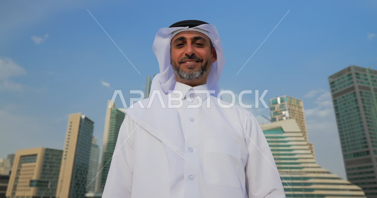 Architectural development and progress in the Gulf countries, standing ...
