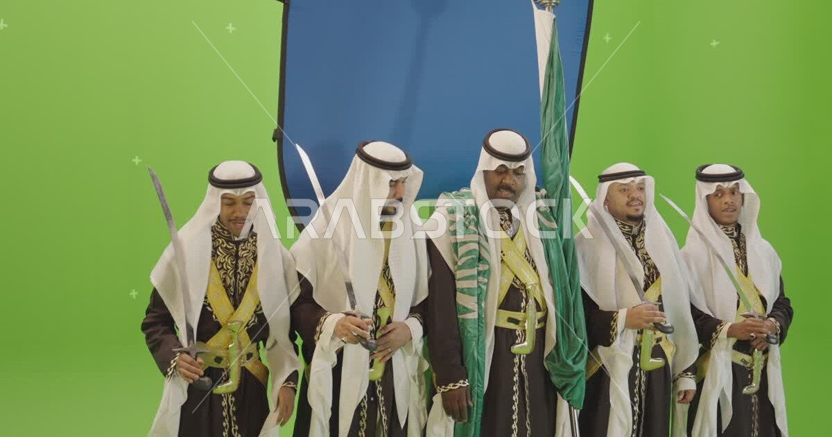 Wearing costumes for traditional national celebrations and events ...