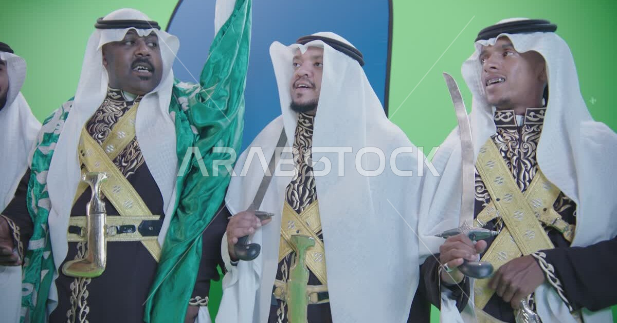 Saudi National Day, songs and dancing with swords on the anniversary of ...