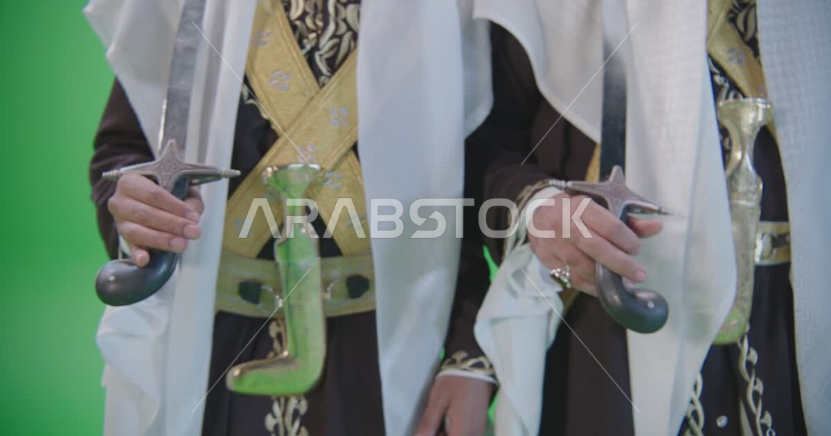 Anniversary of the National Day, September 23, close-up from left to ...