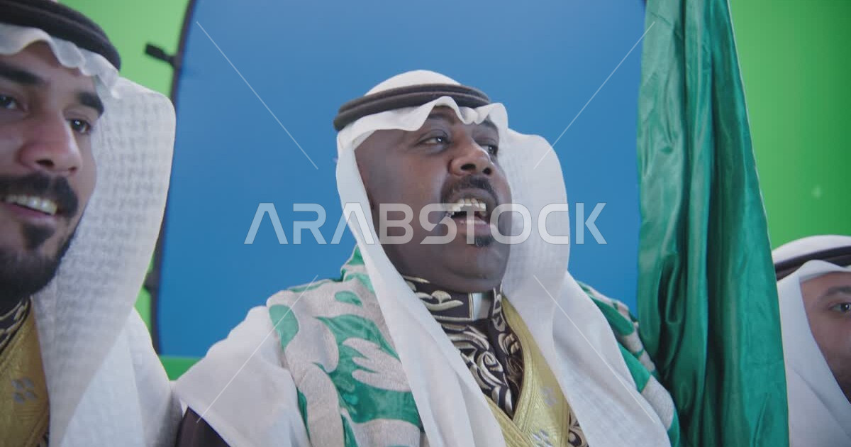 Commemorating Saudi folklore in celebration of the Saudi National Day ...