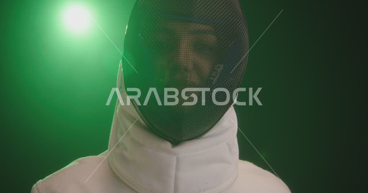 Practicing Olympic fencing, the 93rd anniversary of the National ...