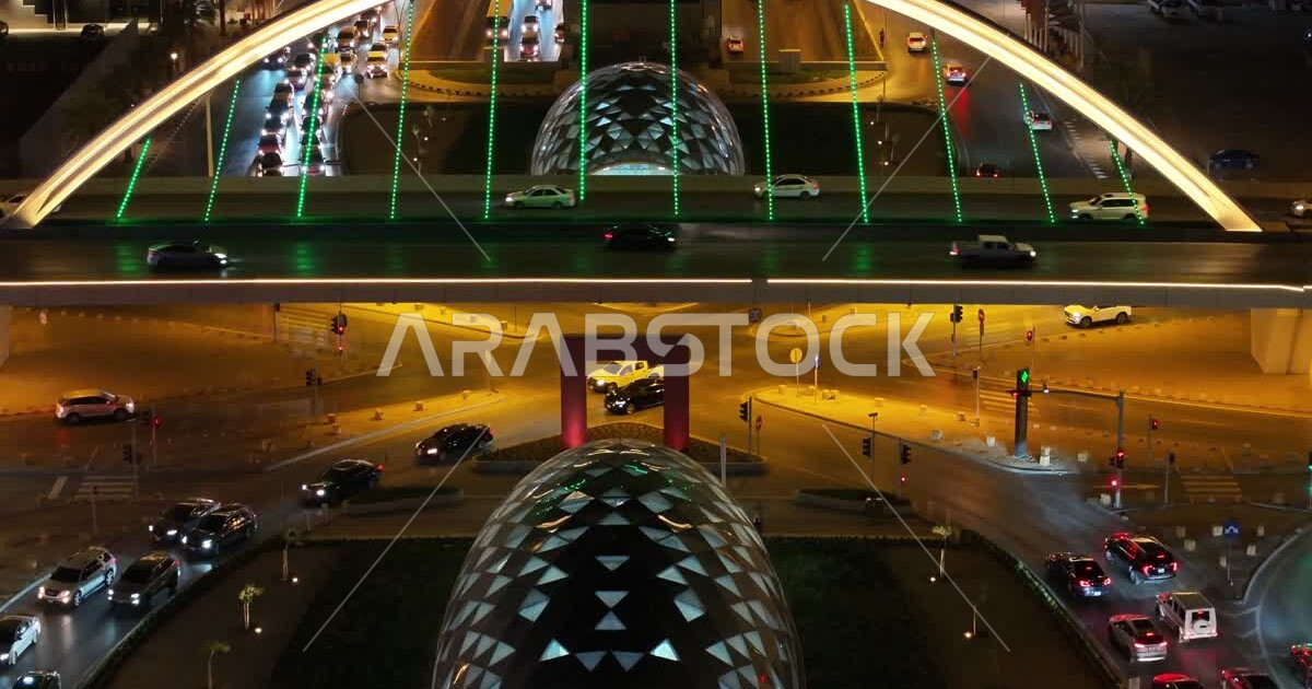 The growth and urban development of King Abdullah Road in the city of ...