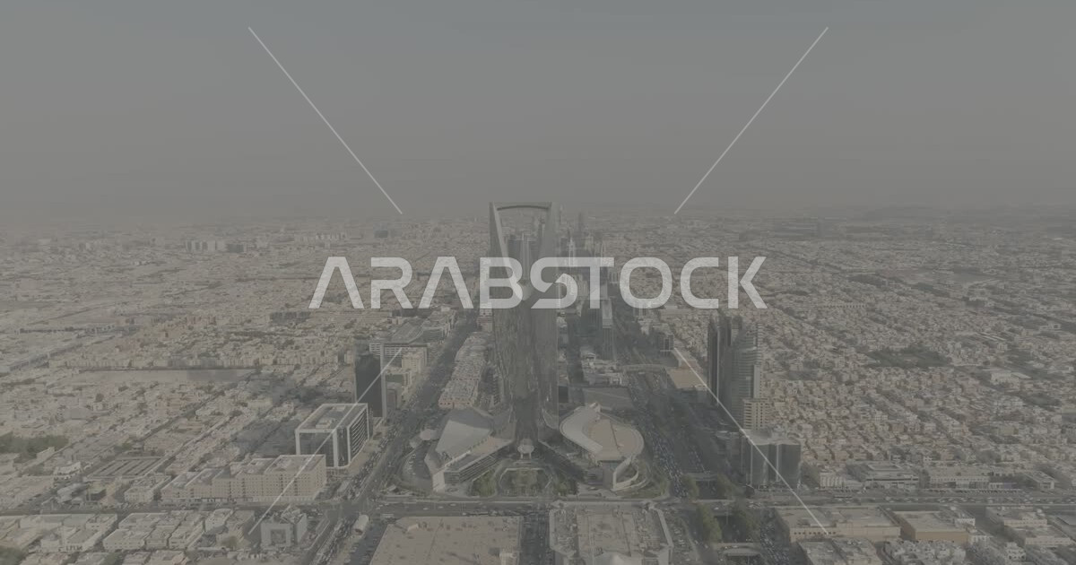 The development and progress of Saudi architectural art, drone ...