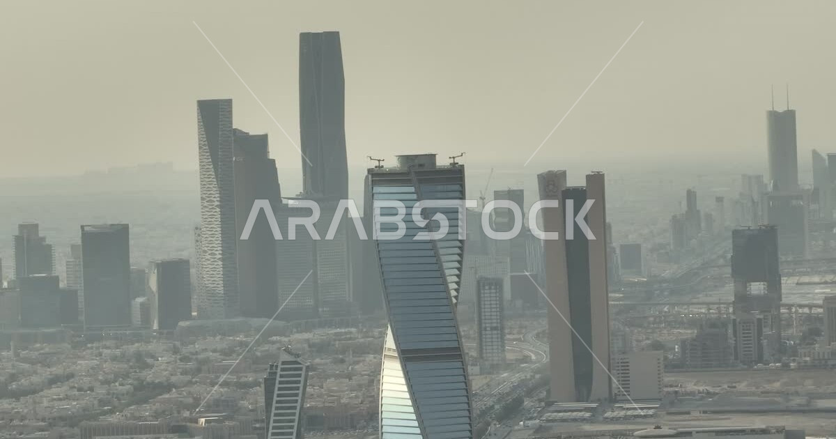 The development and progress of Saudi architectural art, drone ...