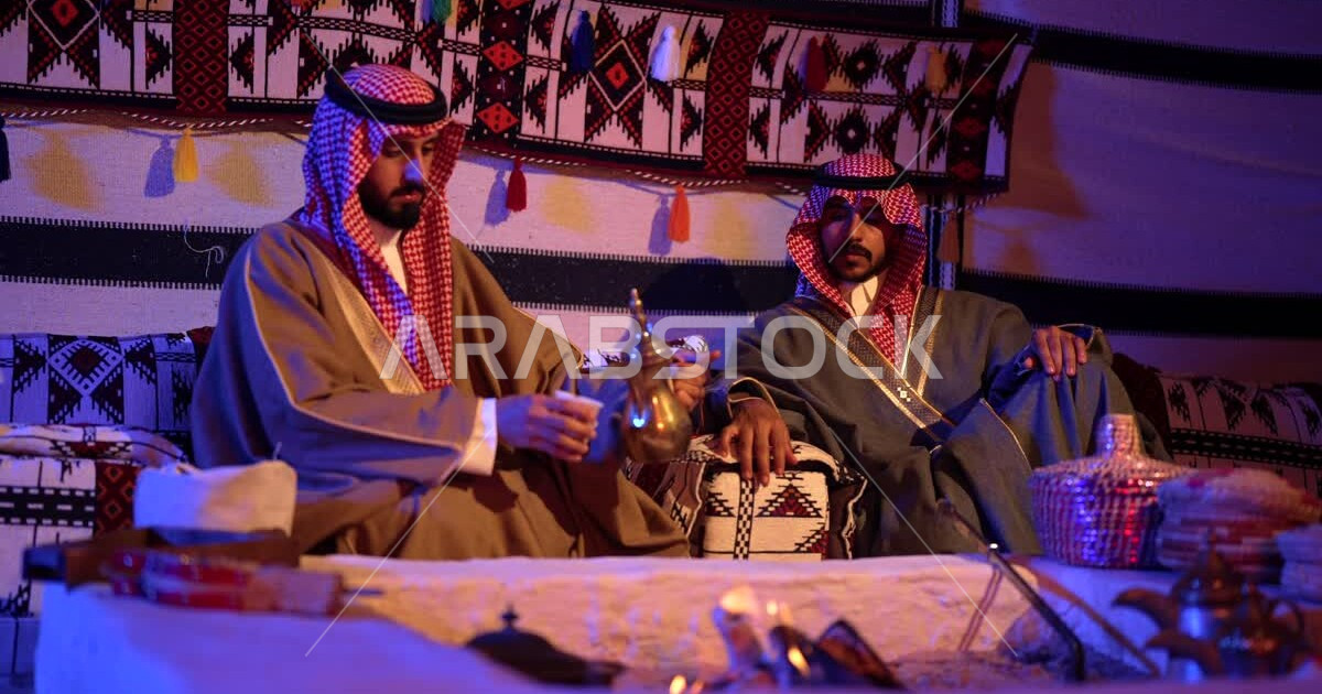 The concept of good hospitality and generosity, popular sessions inside ...