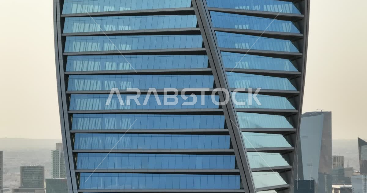 The architectural engineering art of Saudi buildings, a close-up ...