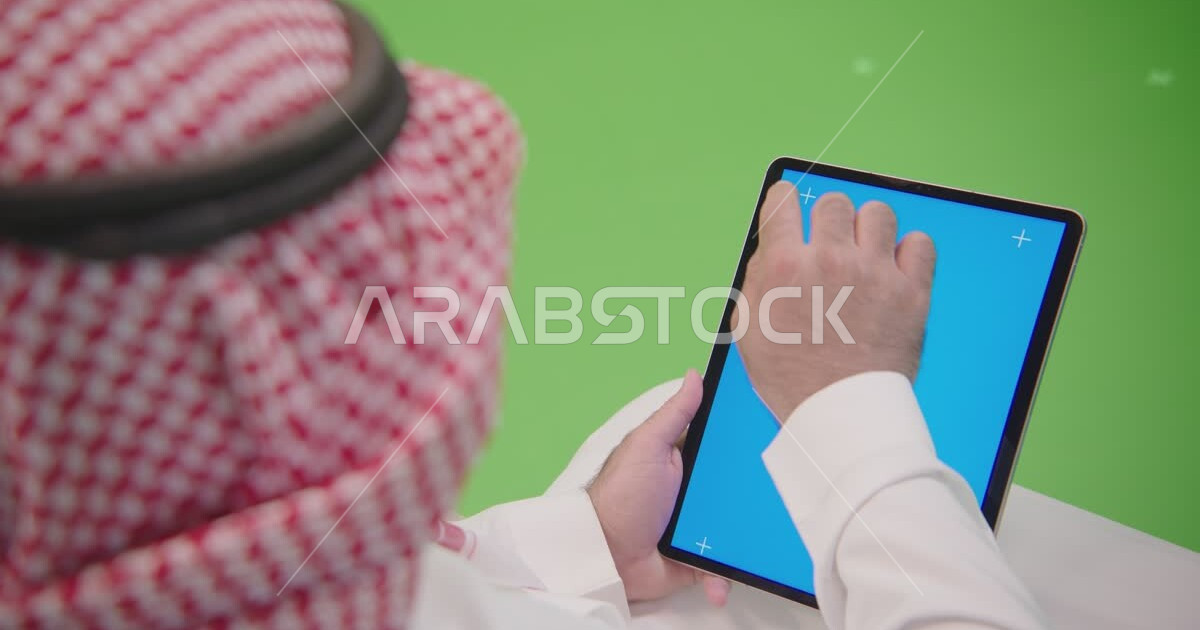 Using the sense of touch by clicking and pressing, browsing social ...