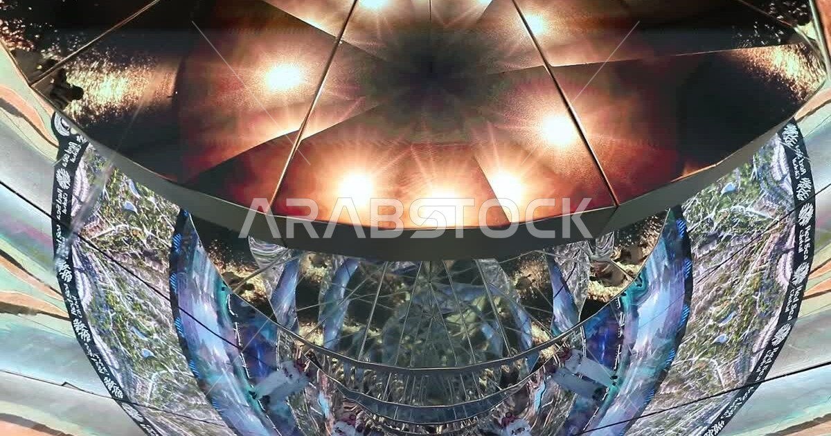 Riyadh Exhibition Center in the town of Mulham in Saudi Arabia, a ...