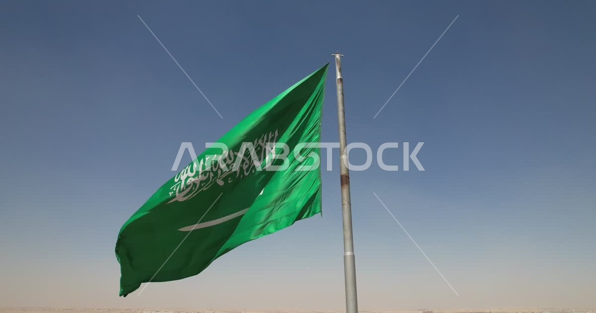 Famous tourist attractions, a close-up of the largest flagpole in the ...