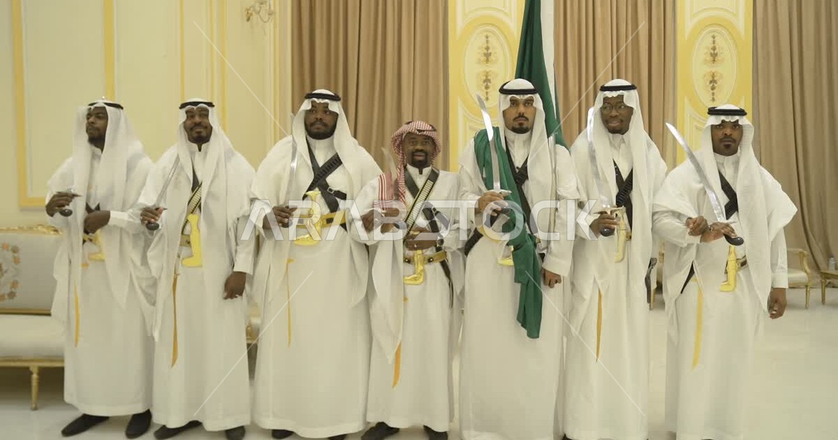 Reviving a wonderful atmosphere for a Saudi Gulf groom in the wedding ...