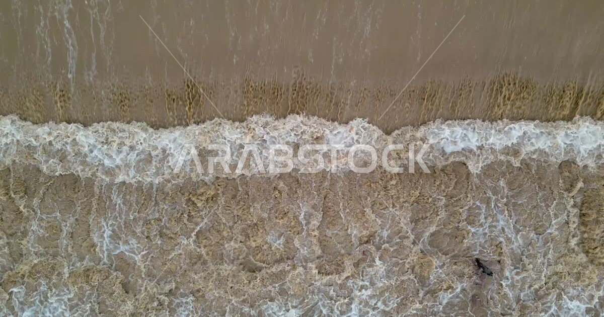 Torrents of rainwater, the desert nature of the regions and places of ...
