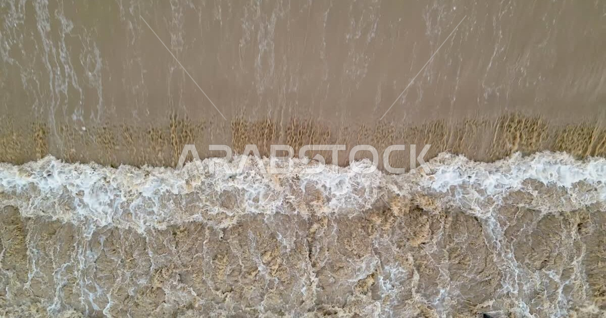 Torrents of rainwater, the desert nature of the regions and places of ...