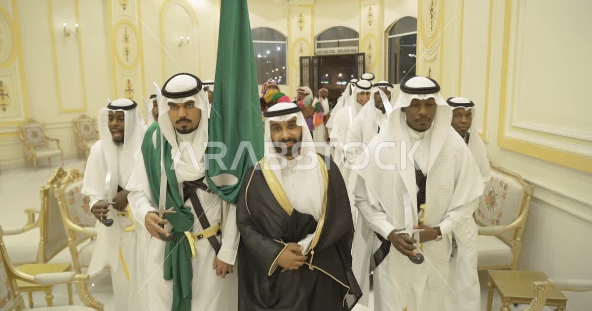 Reviving a wonderful atmosphere for a Saudi Gulf groom in the wedding ...