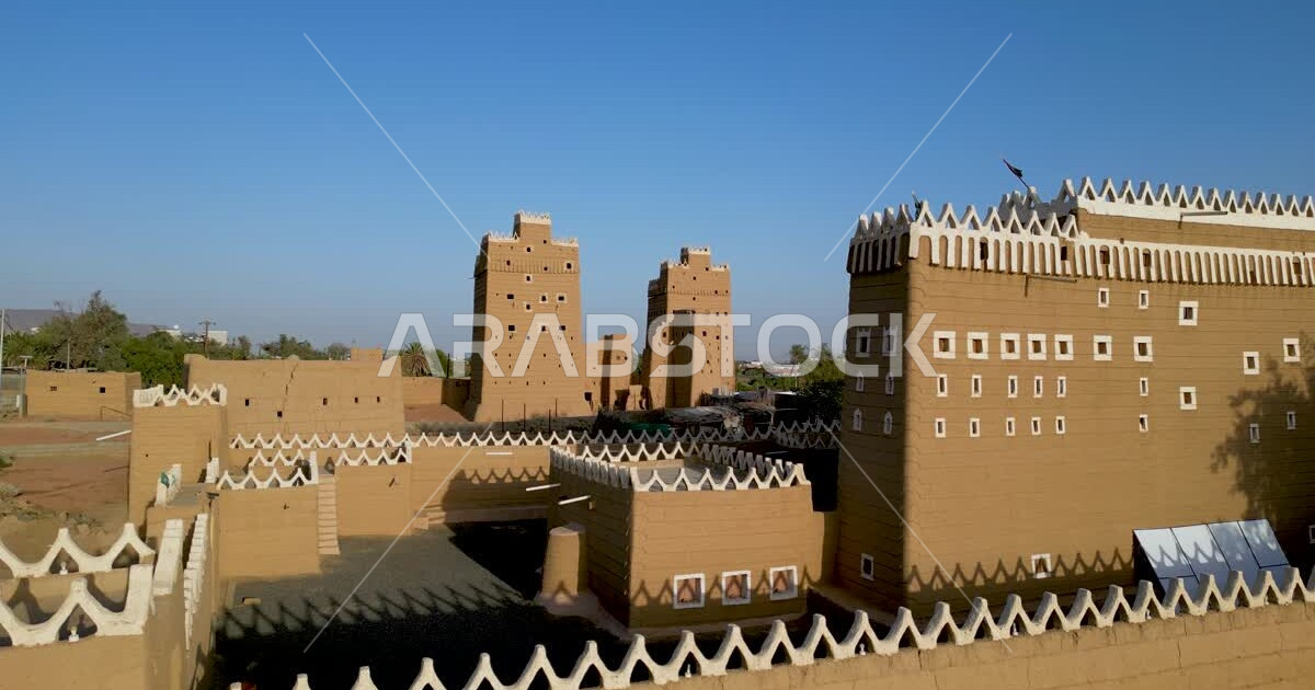 Famous historical archaeological places and landmarks, drone ...