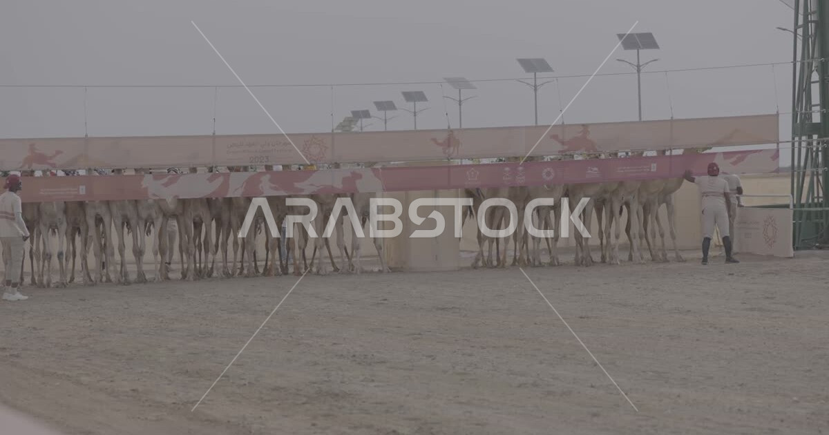 The Saudi Camel Federation, the launch of purebred Arabian camel races ...