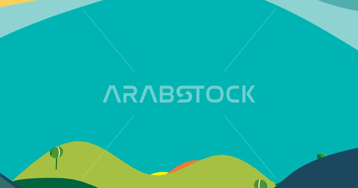 Animated animation for the identity of Saudi National Day 93, the Saudi ...