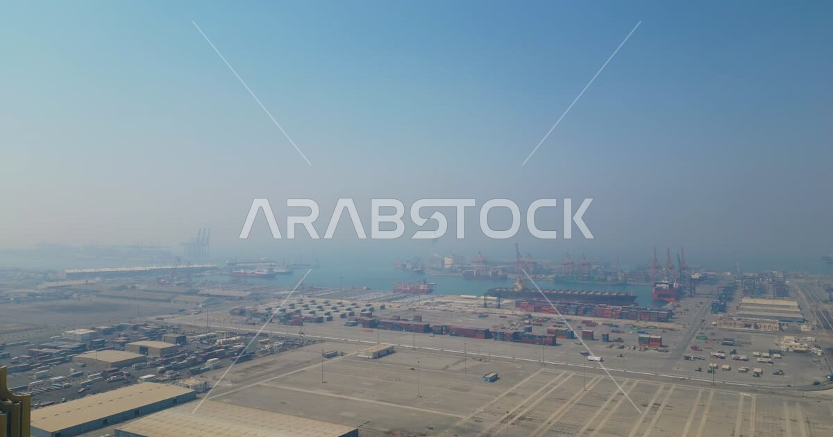 Commercial exchange in Saudi Arabia, transportation, shipping and ...
