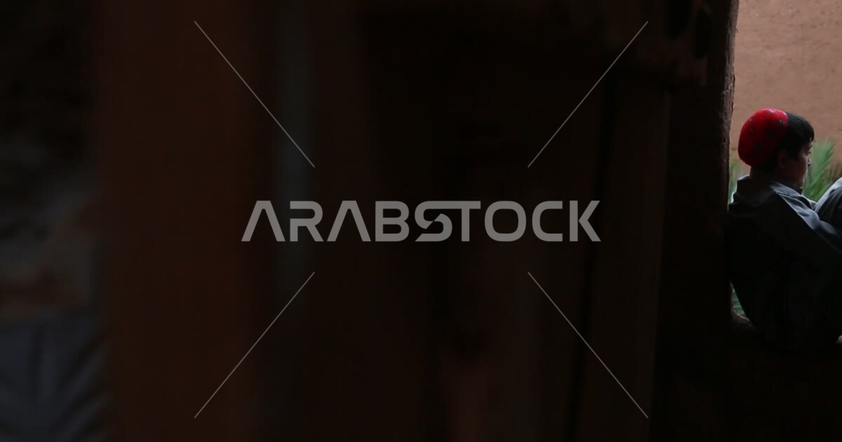 Thick walls of heritage buildings, Ashqair Spring Festival in the ...