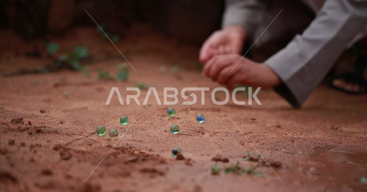 Throwing straws in one of the lands, a close-up photo from above of a ...