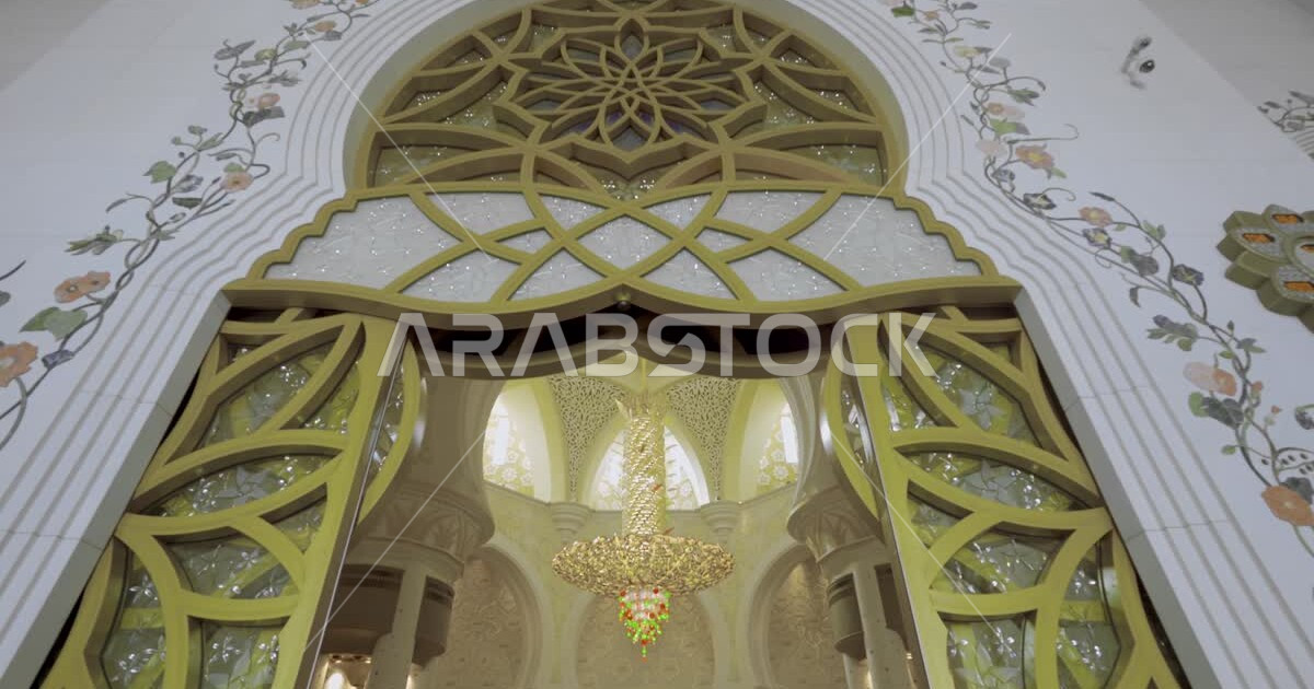 Interior designs and decorations for mosques in the Emirates ...