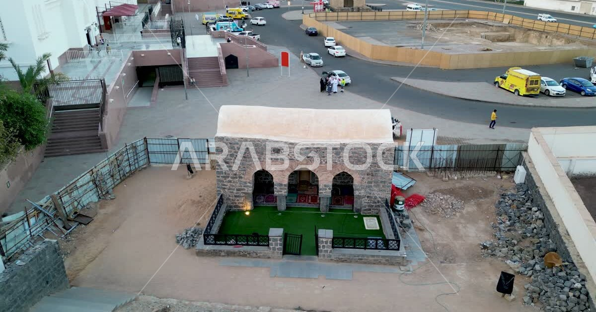 The seven mosques built during the era of the Messenger of God, drone ...