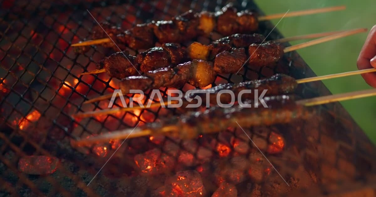 Spending enjoyable times in one of the tourist chalets in Saudi Arabia ...