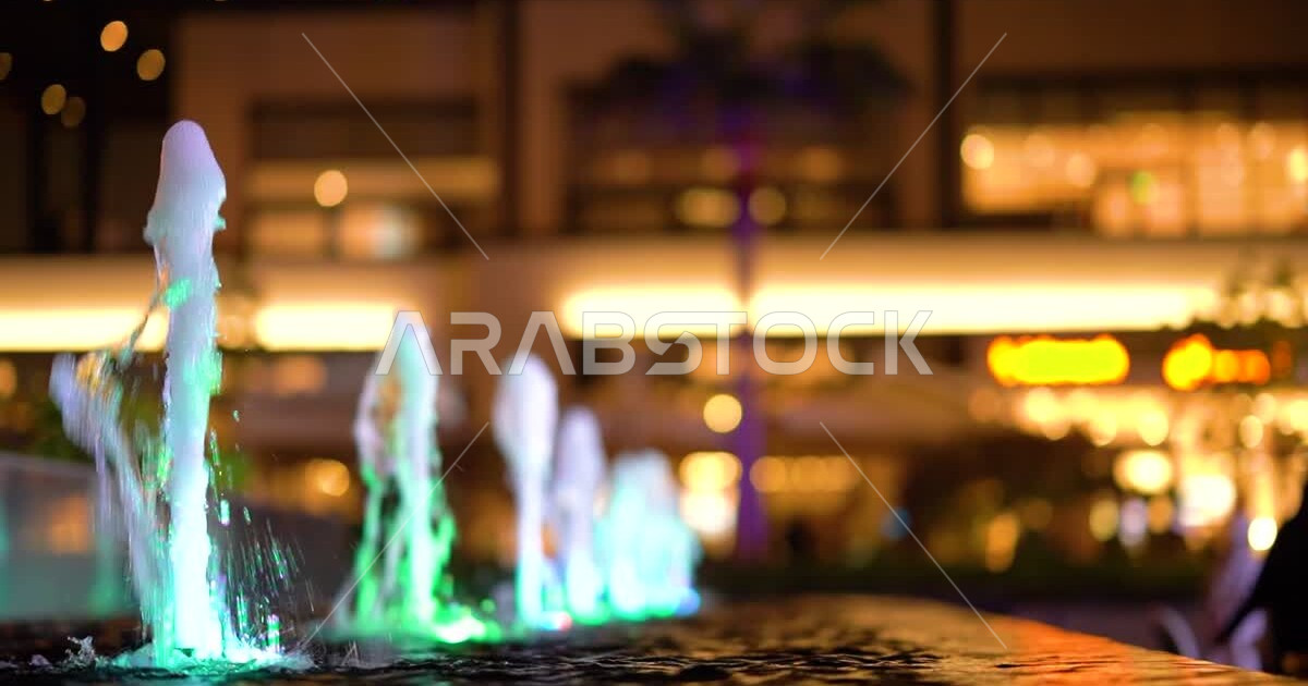 Tourism, entertainment and fun events at night, places and landmarks ...