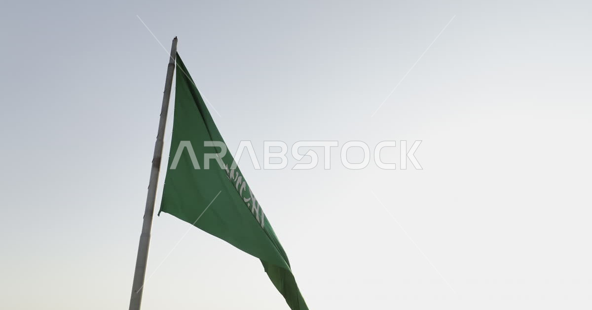 Famous tourist attractions, a close-up of the largest flagpole in the ...