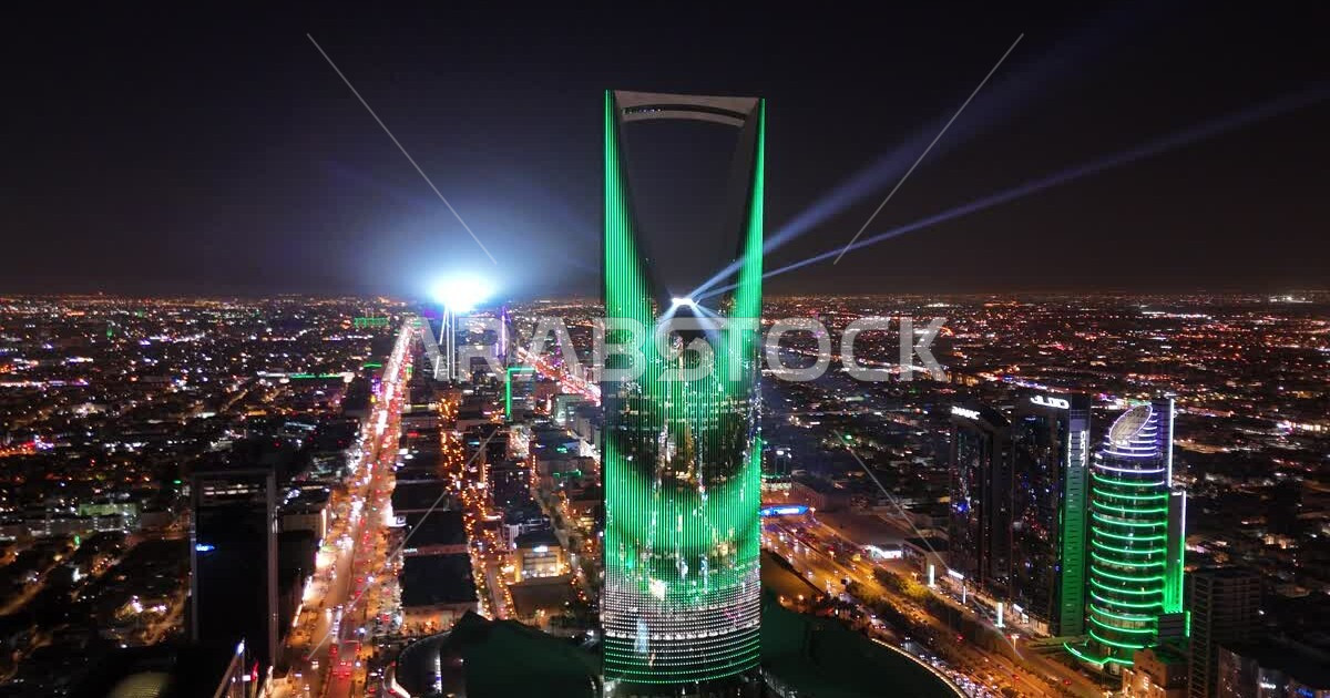 Architectural design and art for towers and skyscrapers, drone ...