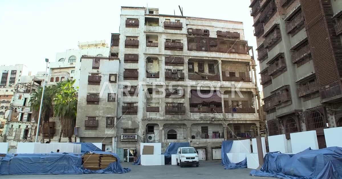 The concept of restoring archaeological buildings made of purified ...