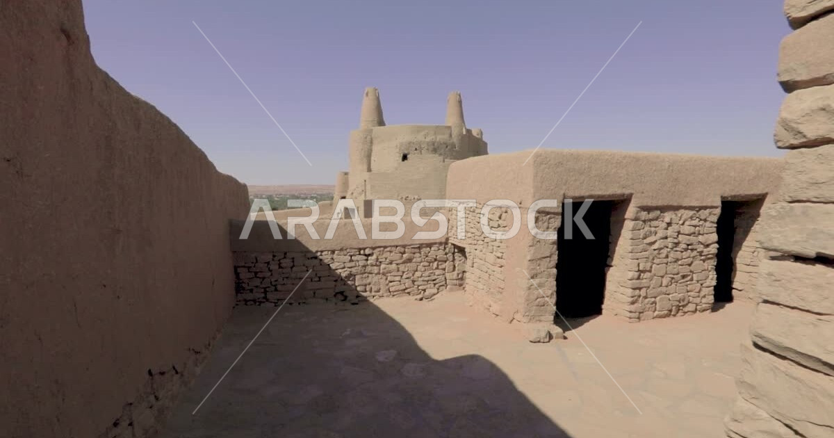 Old-style architectural art for archaeological historical monuments in ...