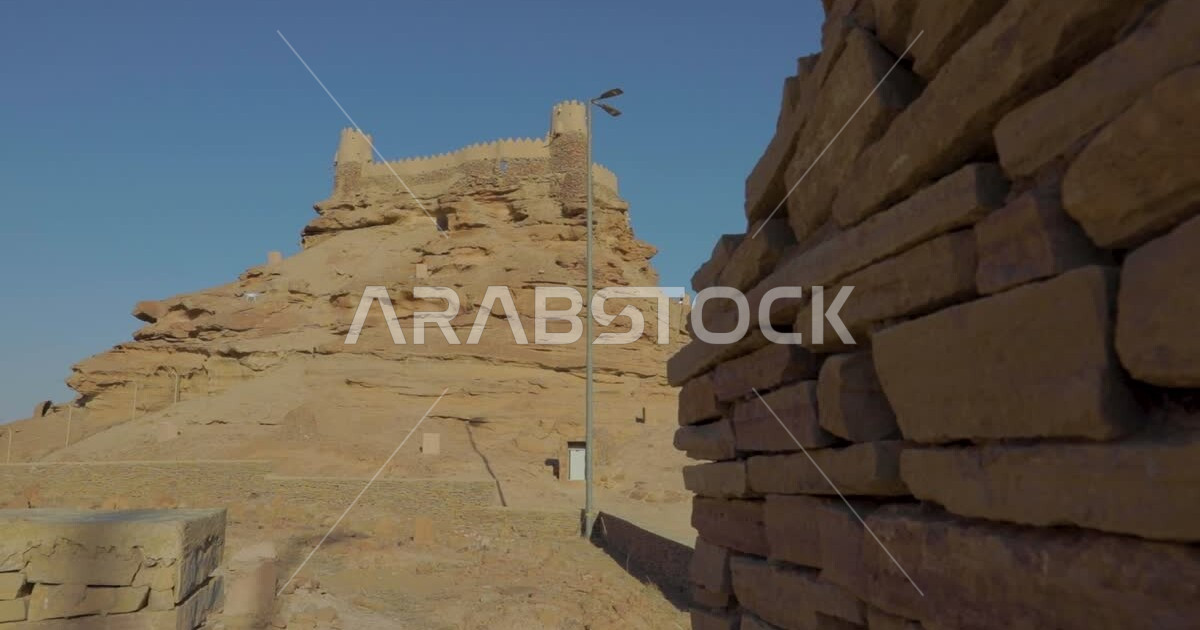 An impenetrable fortress and military facility on the heights of the Al ...