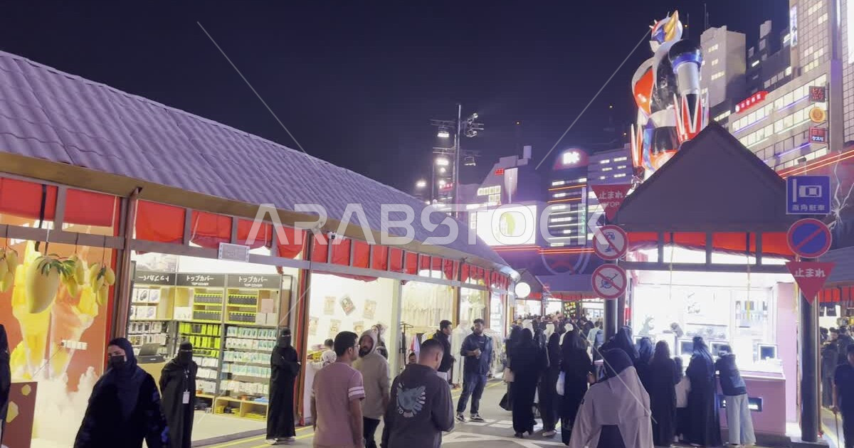 The largest anime city in the world at Boulevard World in Riyadh ...