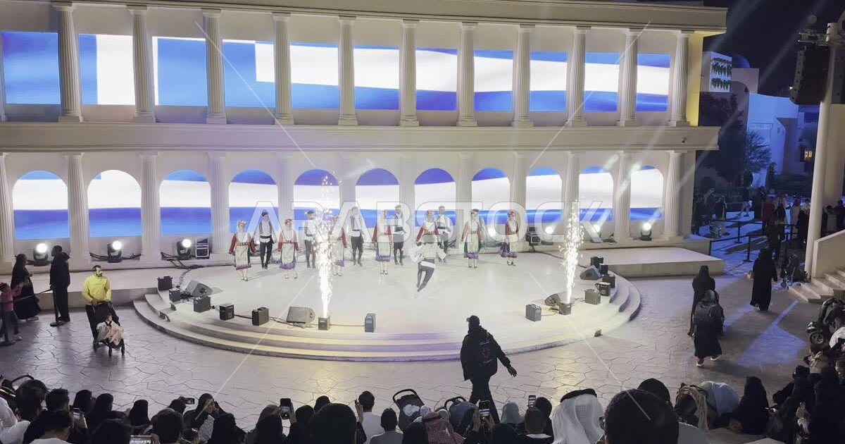 Visitors and viewers flock to attend theatrical performances at the ...