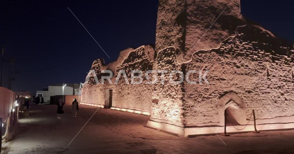 Old Diriyah Museums in Al-Bujairi View, the Heritage Village in Riyadh ...