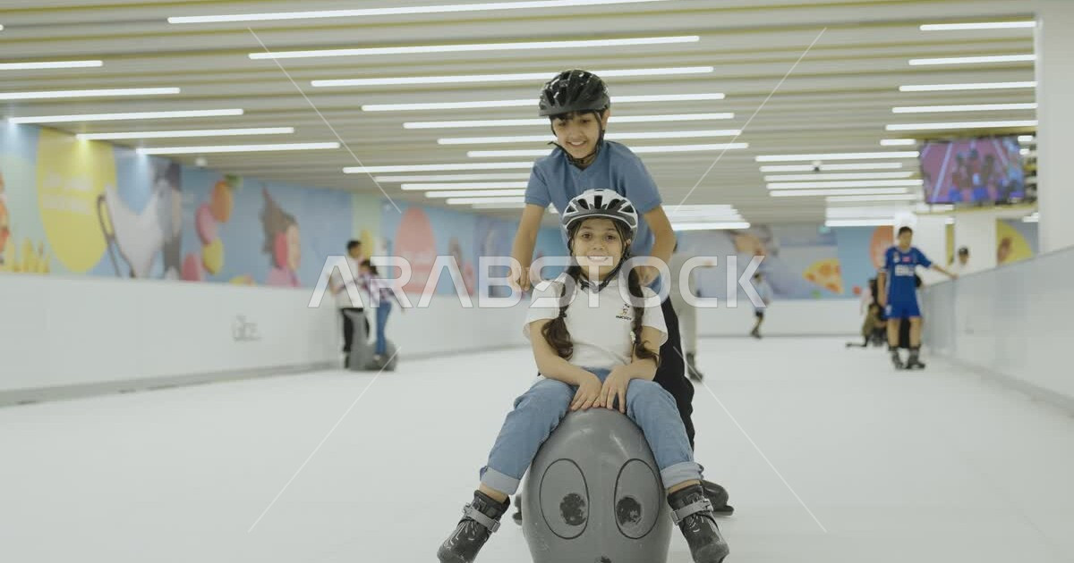 Playing in ice skating rinks, conducting exciting experiences in Saudi ...