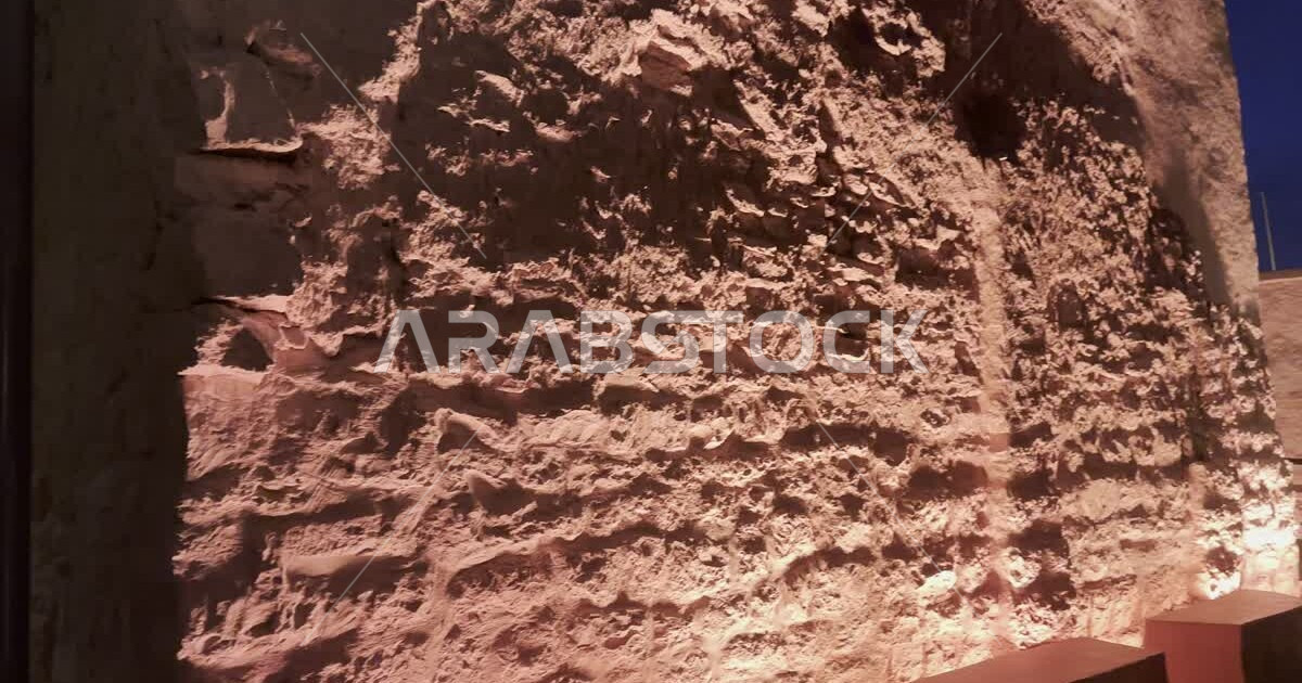 A famous Saudi historical cultural and tourist center and landmark, an ...