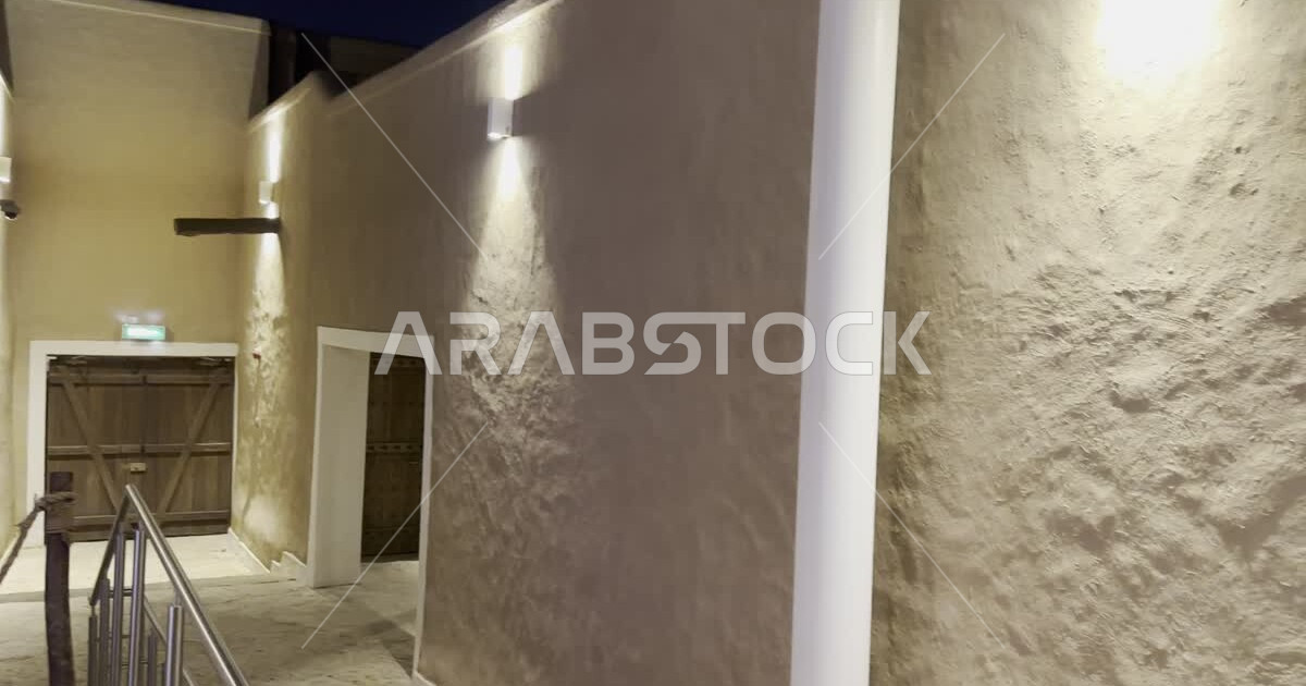 Diriyah Museums at Al-Bujairi View in Al-Turaif District, the historic ...