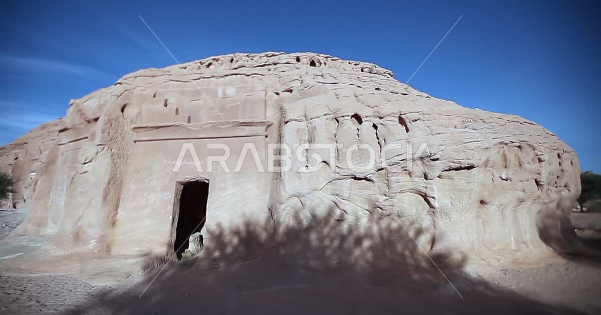 Desert nature in the mountain peaks and heights, rock formations and ...