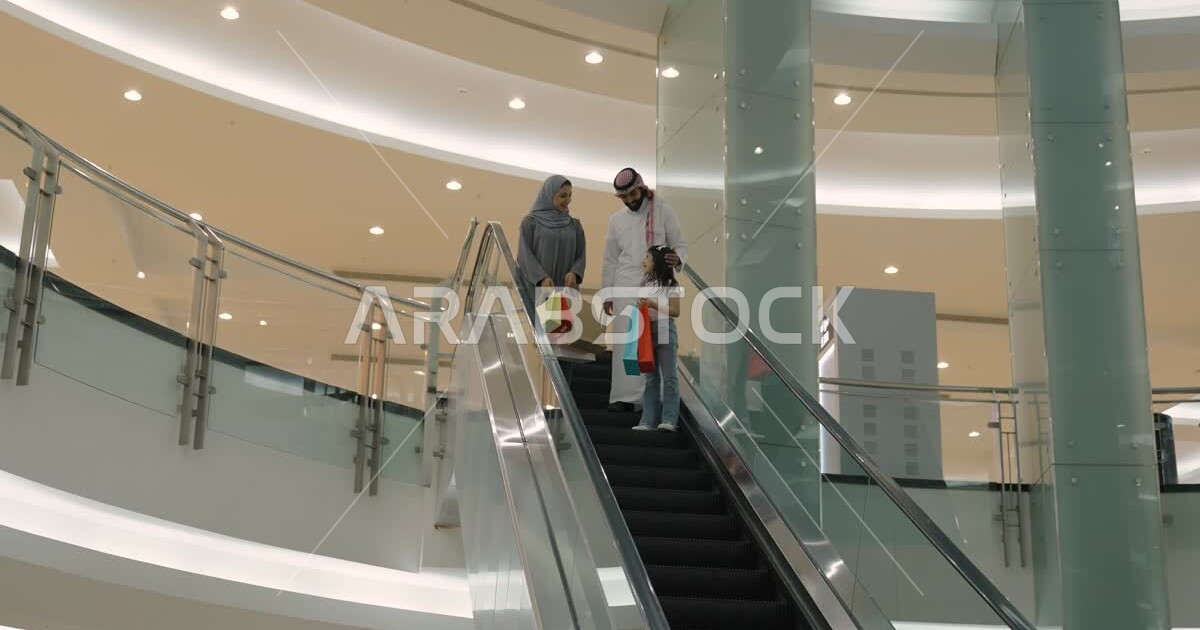 Gestures of pleasure in buying and acquiring supplies from the mall ...