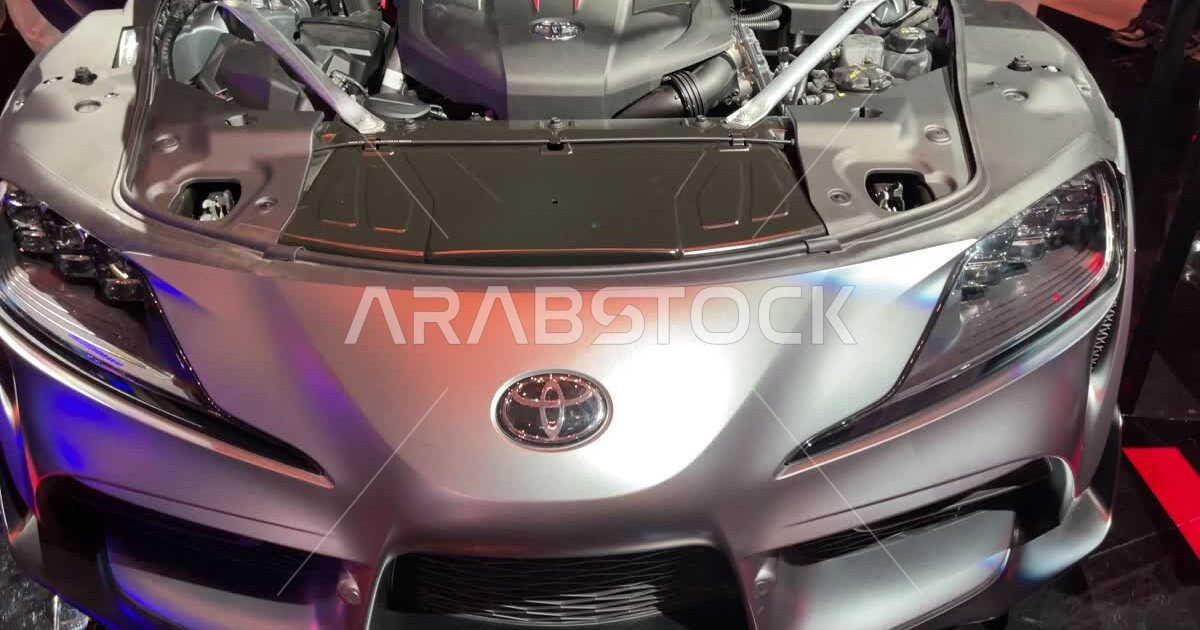Check out the advanced modern electric cars in Saudi Arabia, a close-up ...