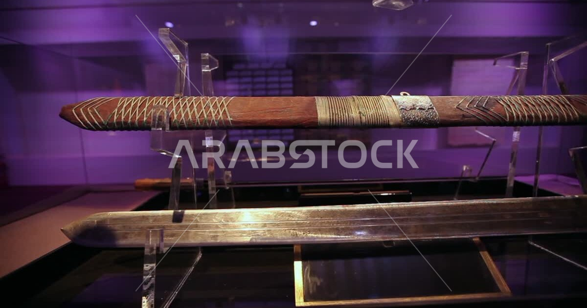 Weapons and combat tools from the time of the Messenger, an ancient ...