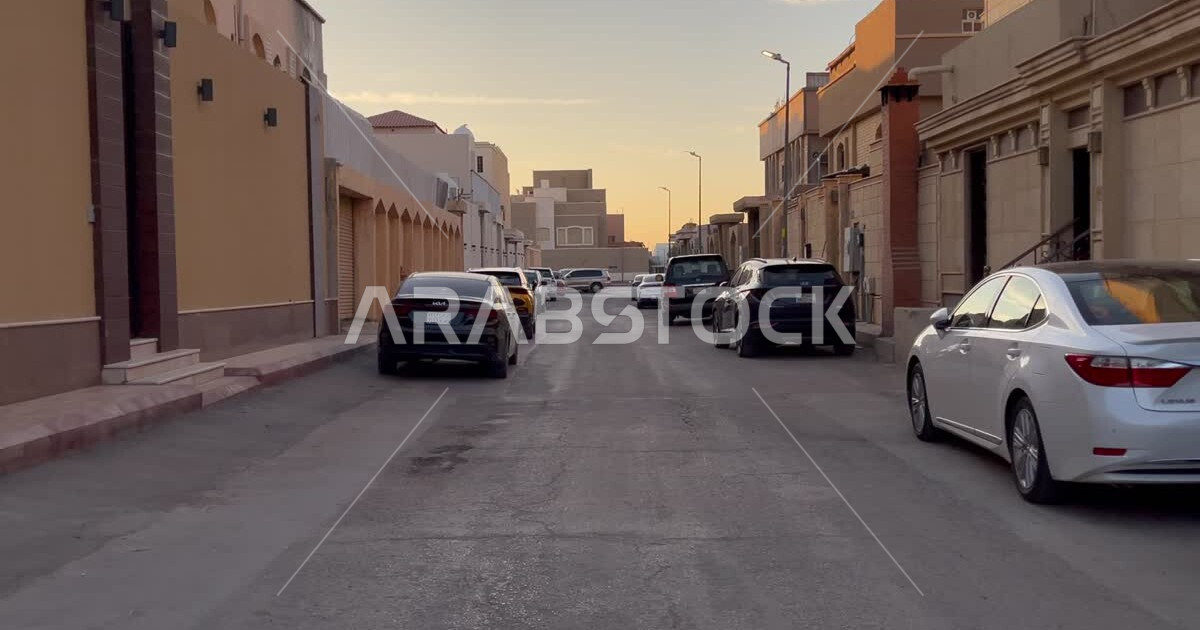 Houses and residential buildings in the Al-Masif neighborhood during ...