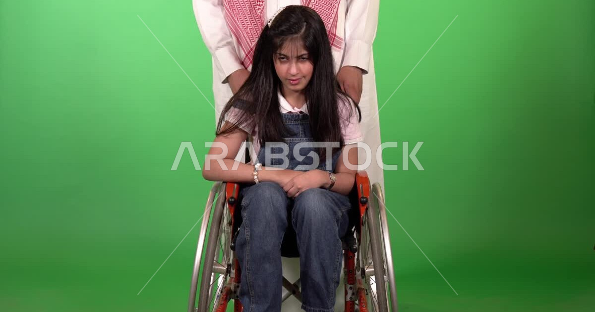 Chroma for a Saudi Arabian Gulf girl who is wheelchair-bound with her ...