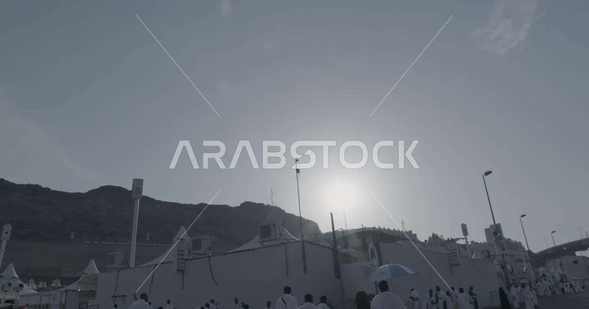 Muslims coming from all over the world to perform Hajj rituals, the ...